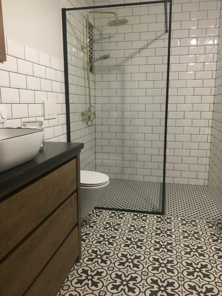 Płytka GEOTILES BOULEVARD BEIGE 45x45 patchwork/mozaika - Ceramika Outlet